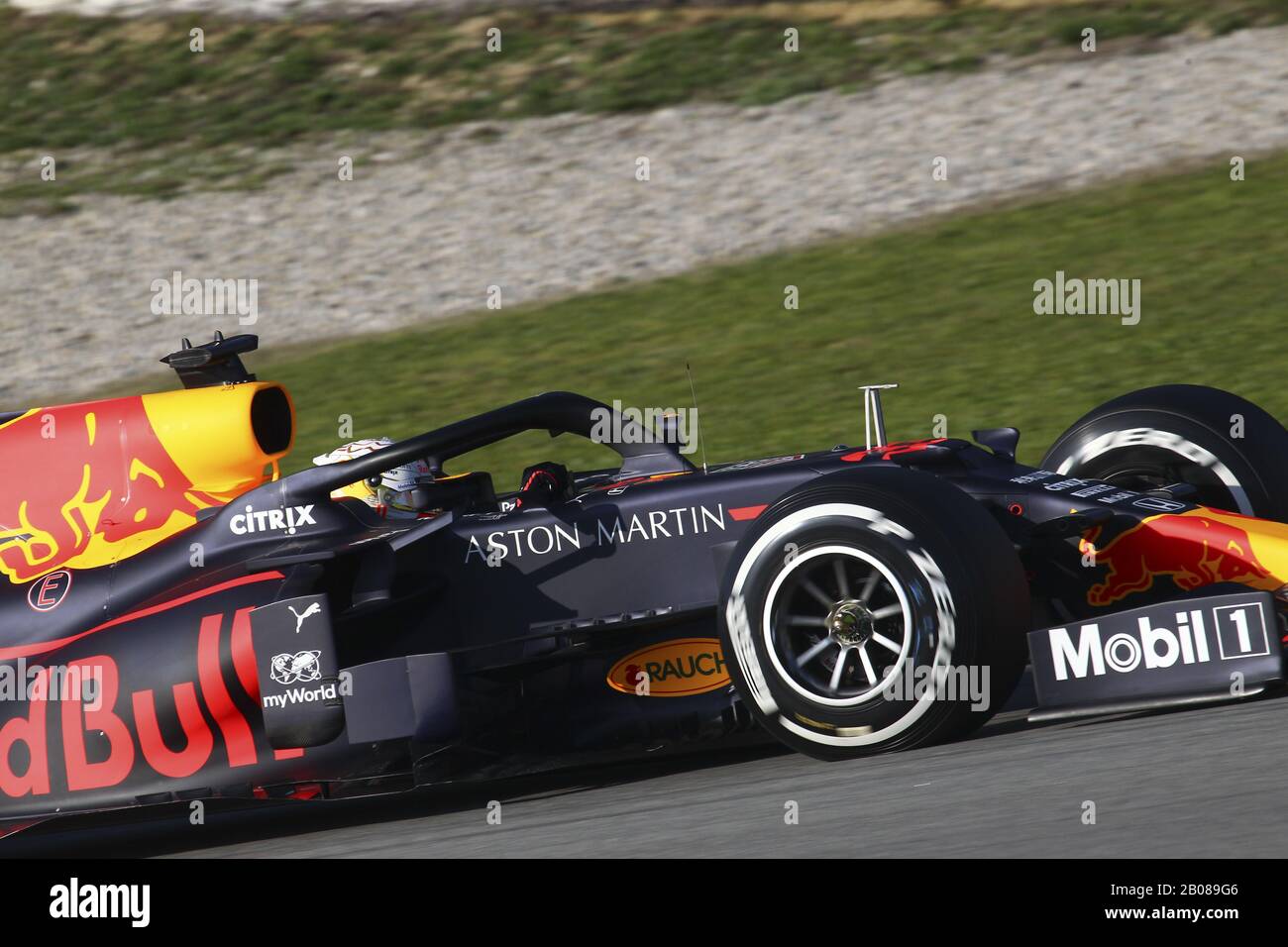 Barcelona, Spain, 19 Feb 2020, max verstappen (ned) red bull racing ...