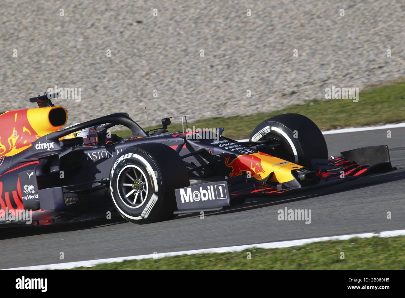 Barcelona, Spain, 19 Feb 2020, max verstappen (ned) red bull racing ...