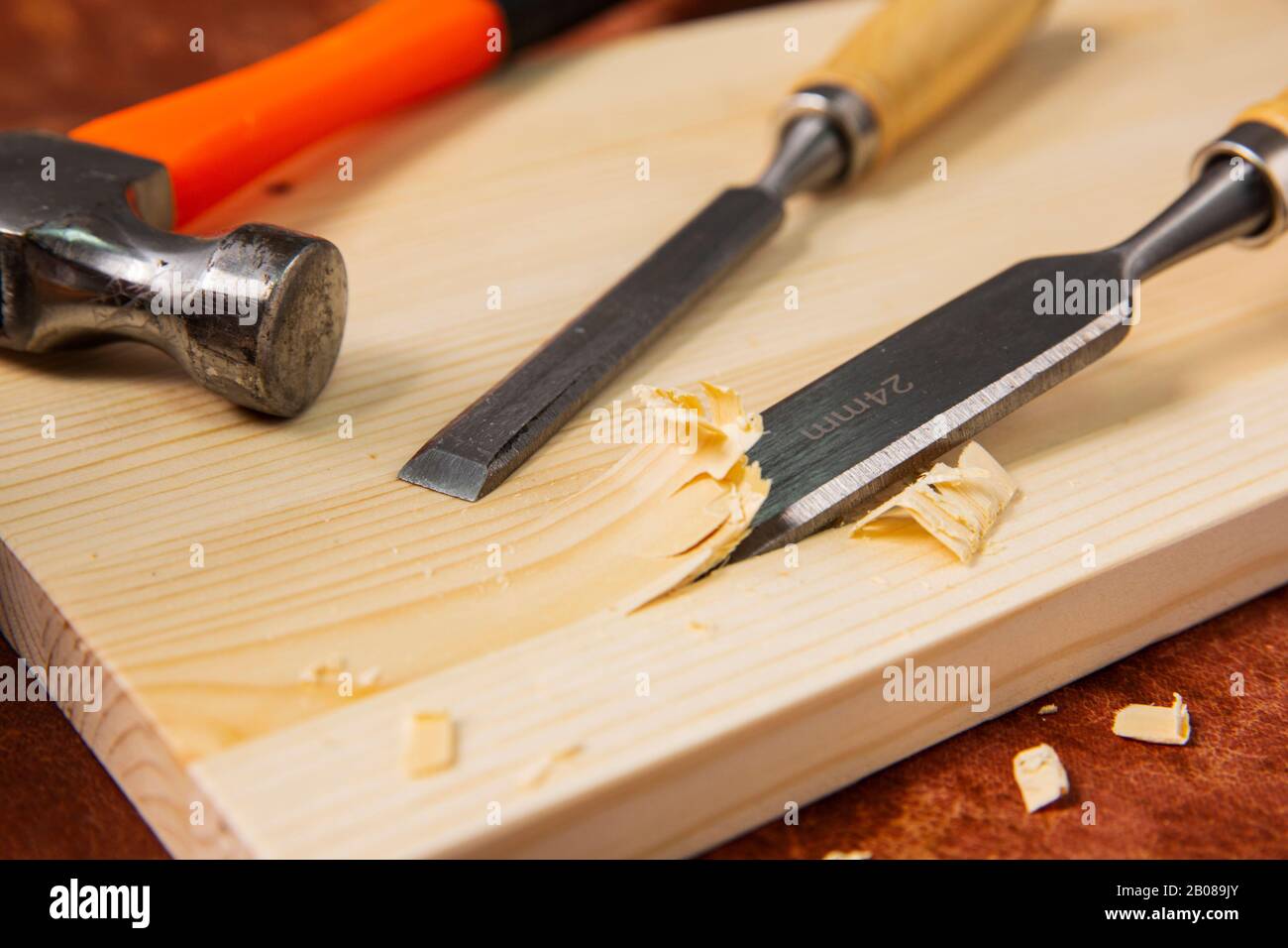 Hand work tools or construction tools top view 026 Stock Photo - Alamy