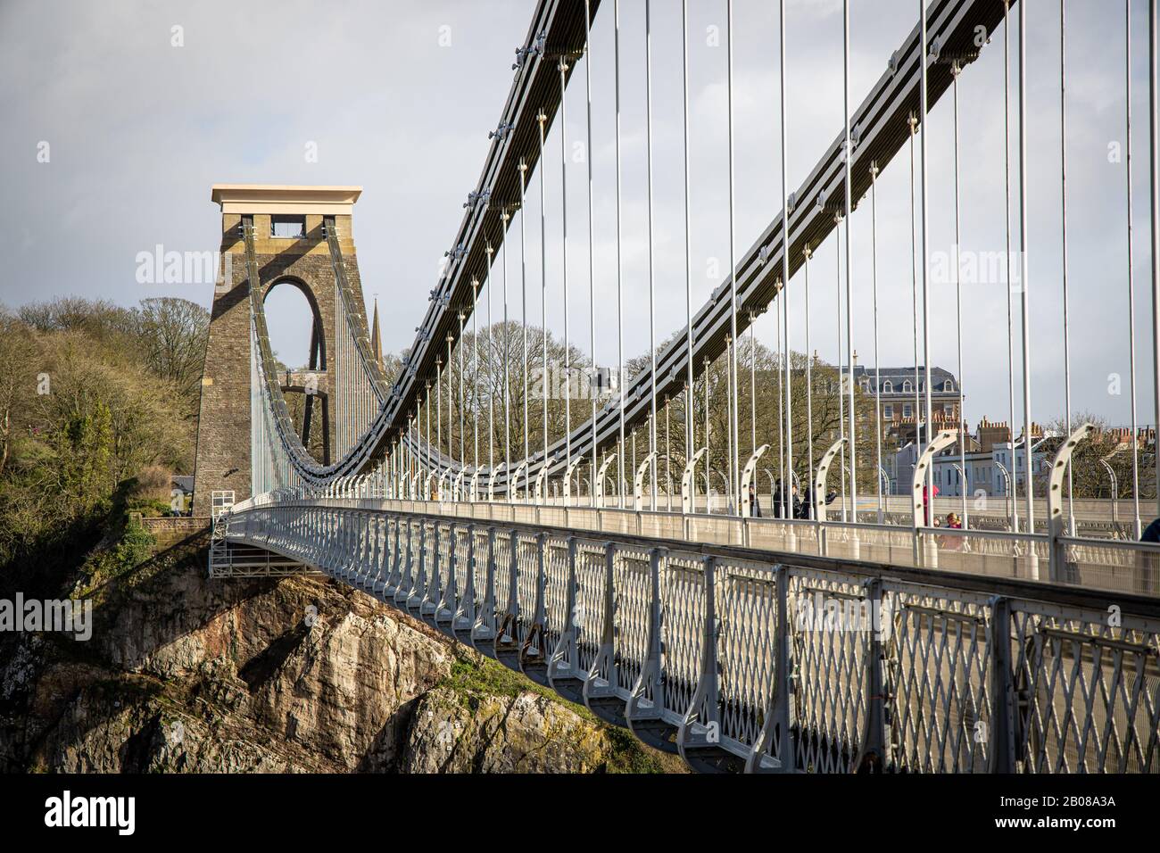 Isambard Kingdom Brunel Suspension Bridge High Resolution Stock ...