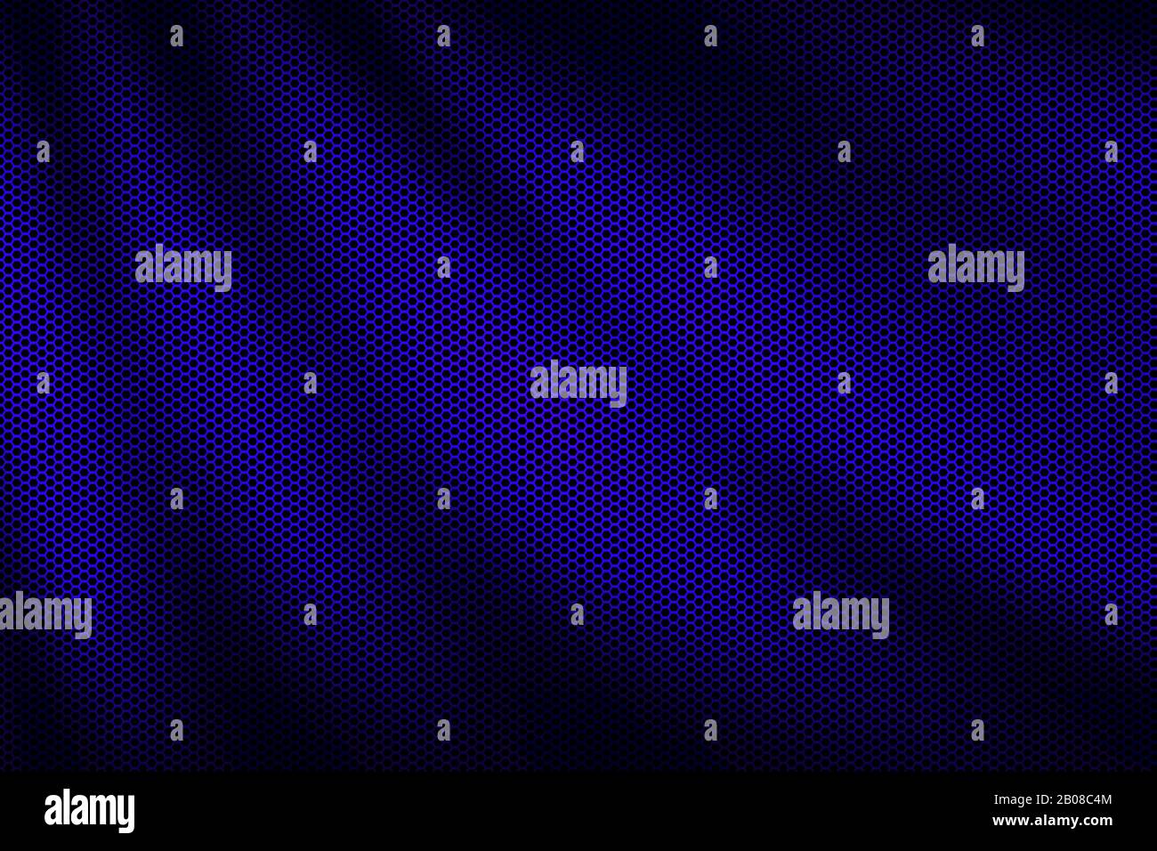 blue wave metallic mesh. metal background and texture. 3d illustration ...