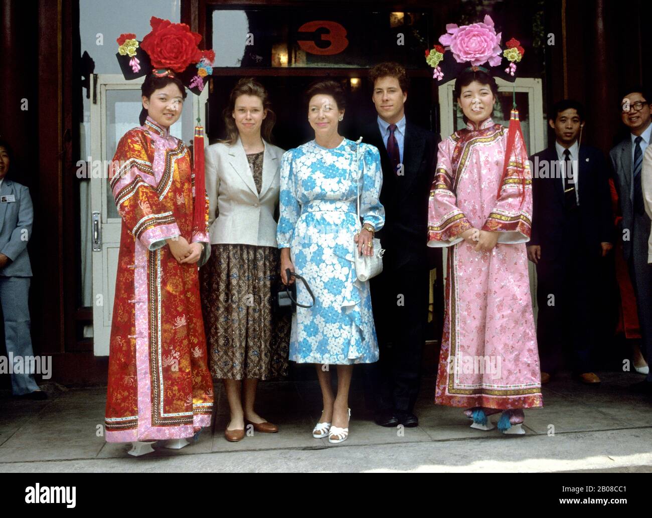 Princess margaret and lord linley hi-res stock photography and images ...