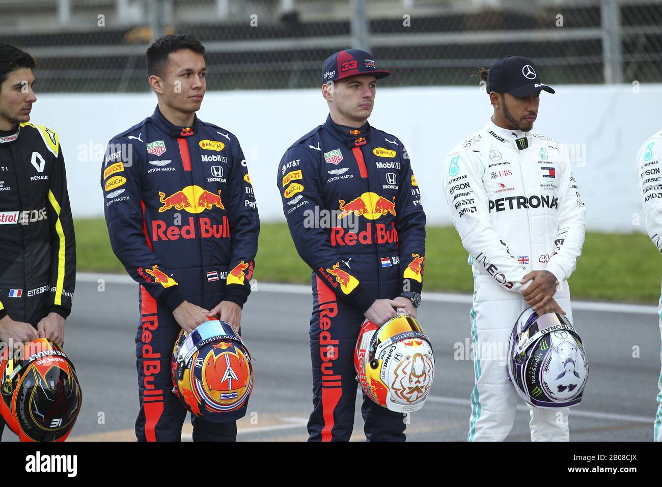 ferrari drivers during Pre-season Testing 2020 - Day 1, Formula 1 ...