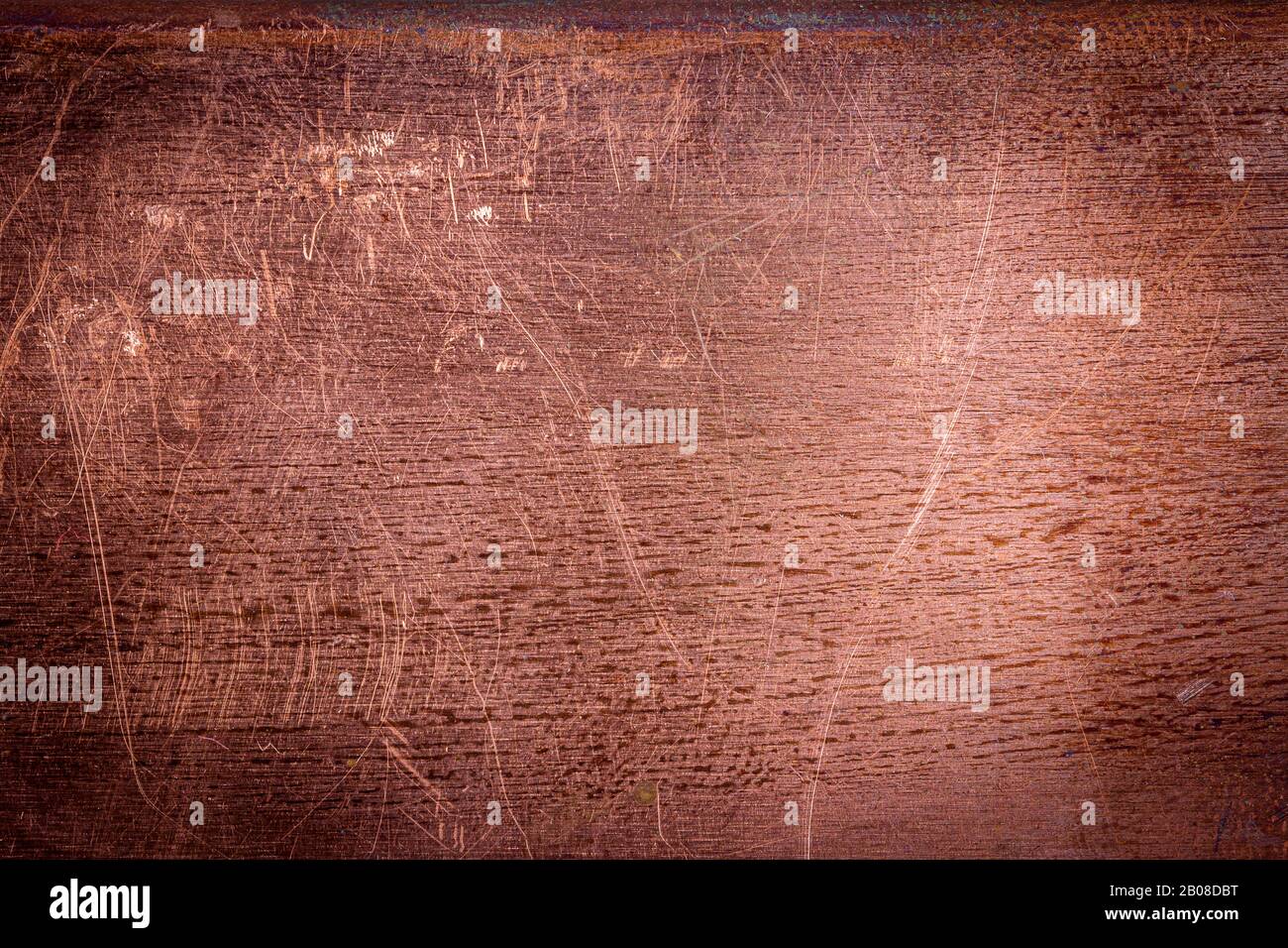 Scratched dirty dusty copper plate texture, old metal background ...