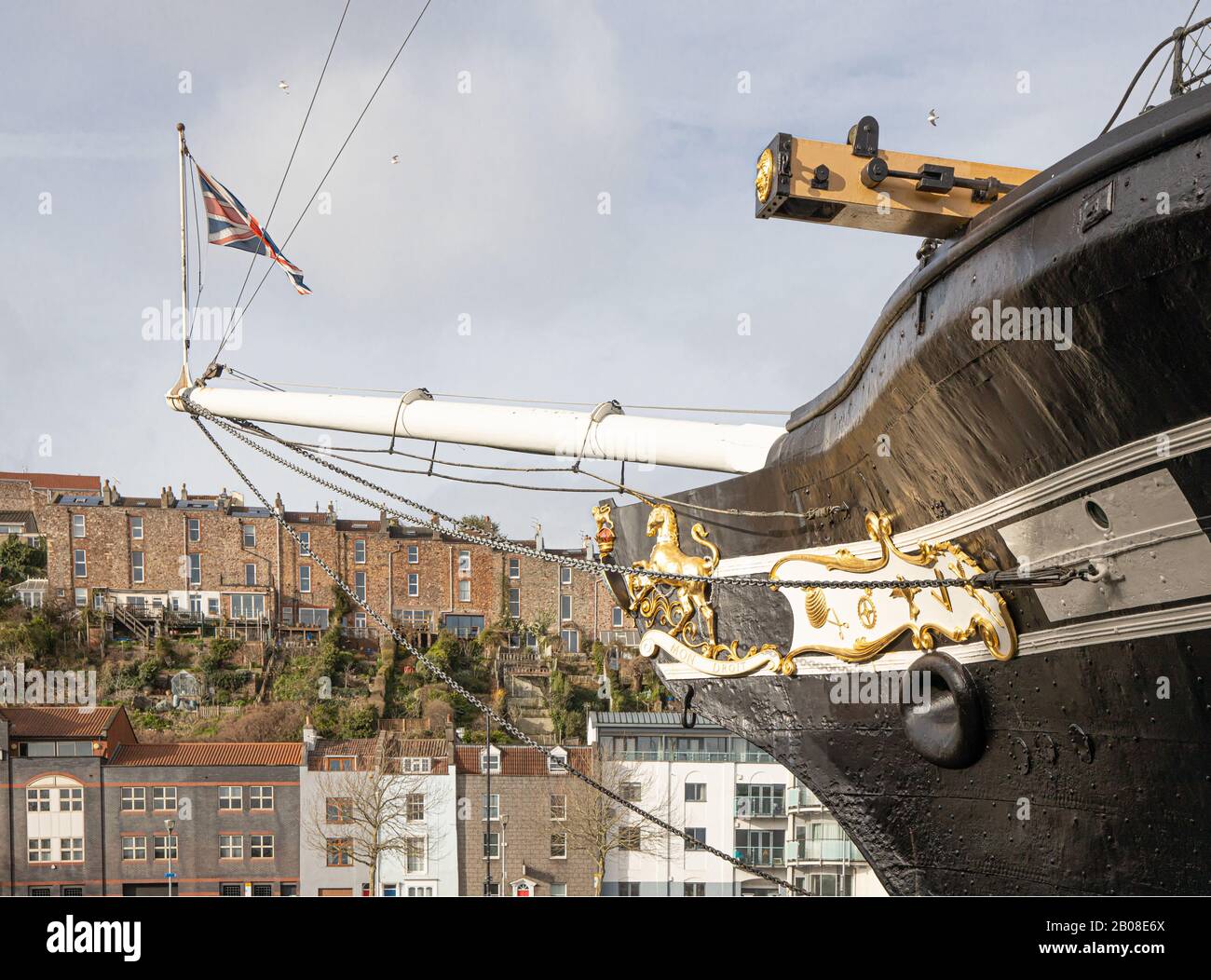 SS Great Britain Bristol, Isambard Kingdom Brunel's steel hull ship ...