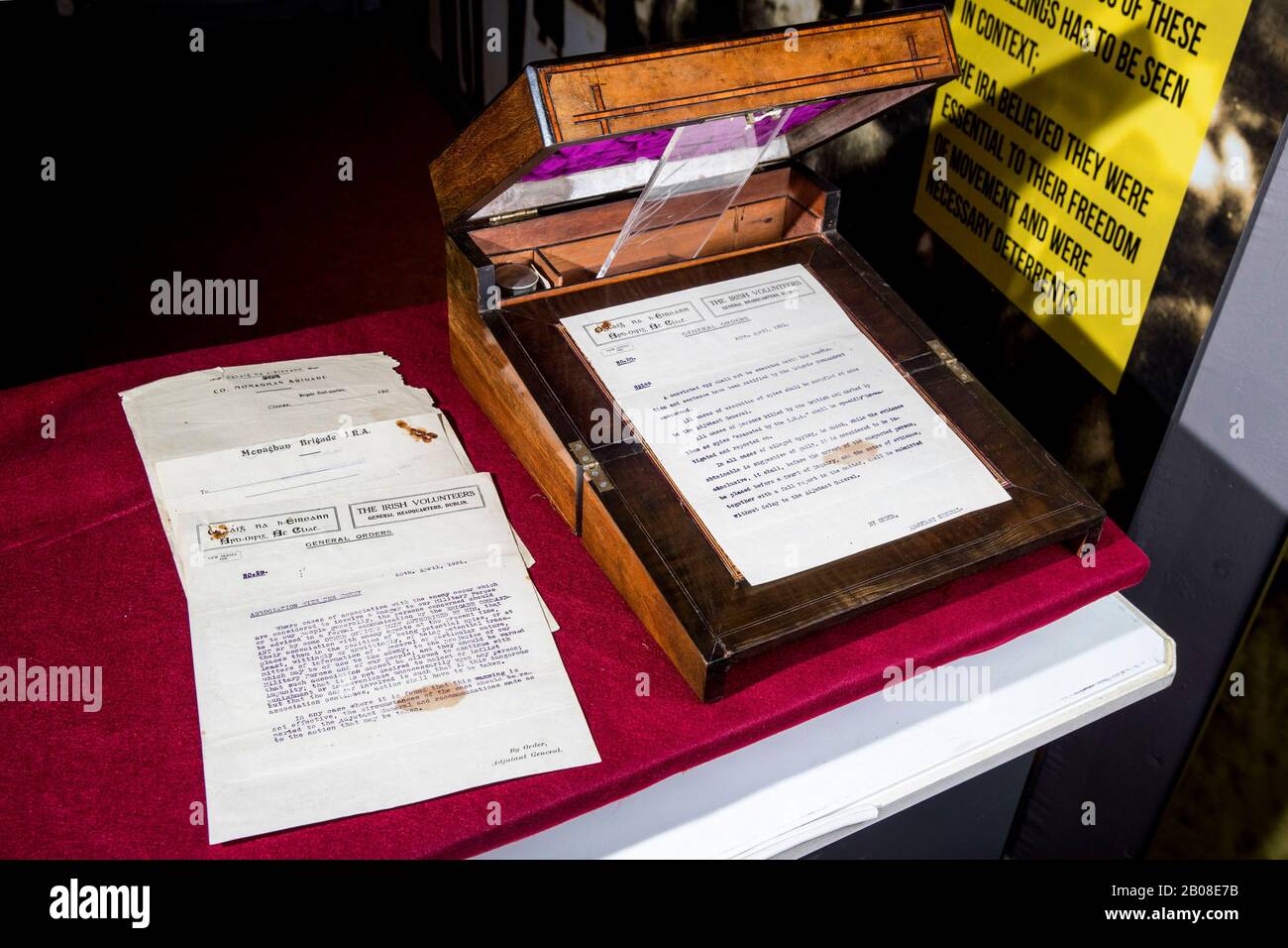 General Orders from the IRA with headed letters from the Monaghan ...