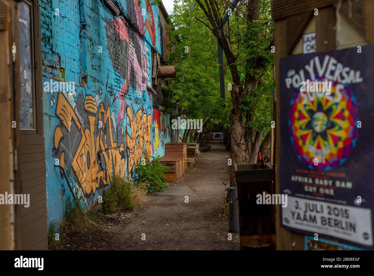 Berlin,Friedrichshain. References to YAAM, Young African Art Market ...