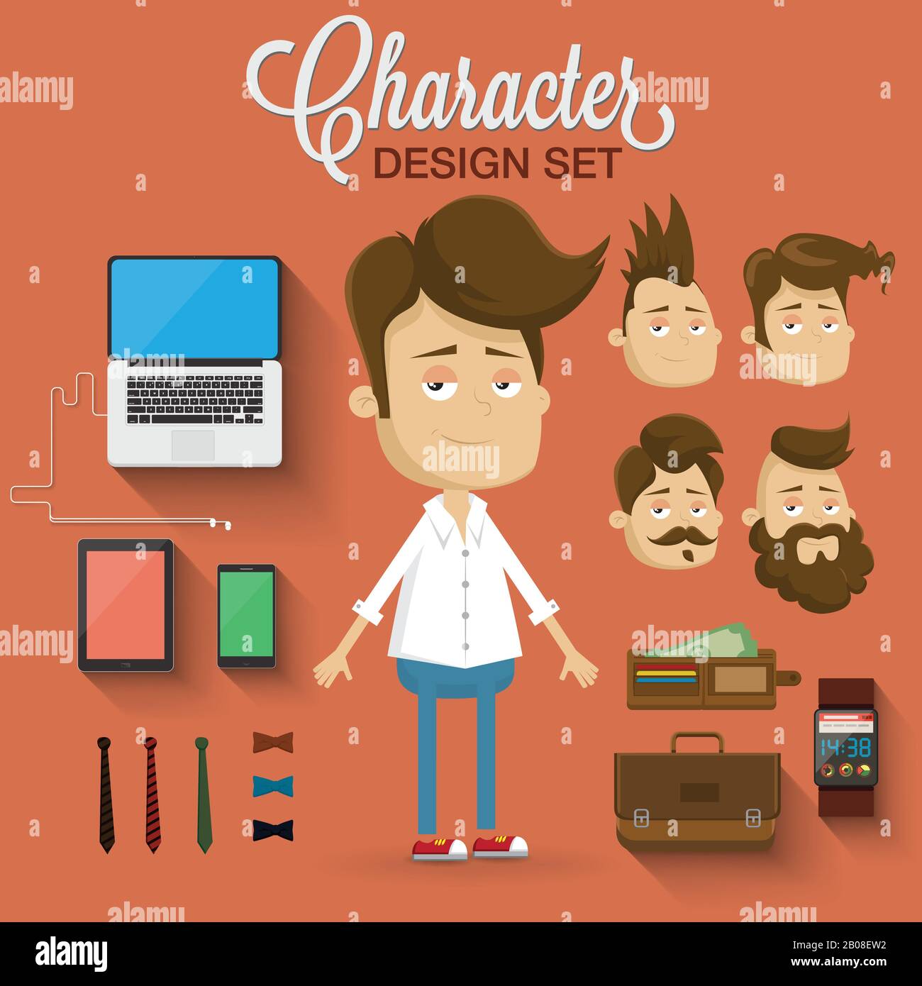 character set of vector Stock Vector Image & Art - Alamy