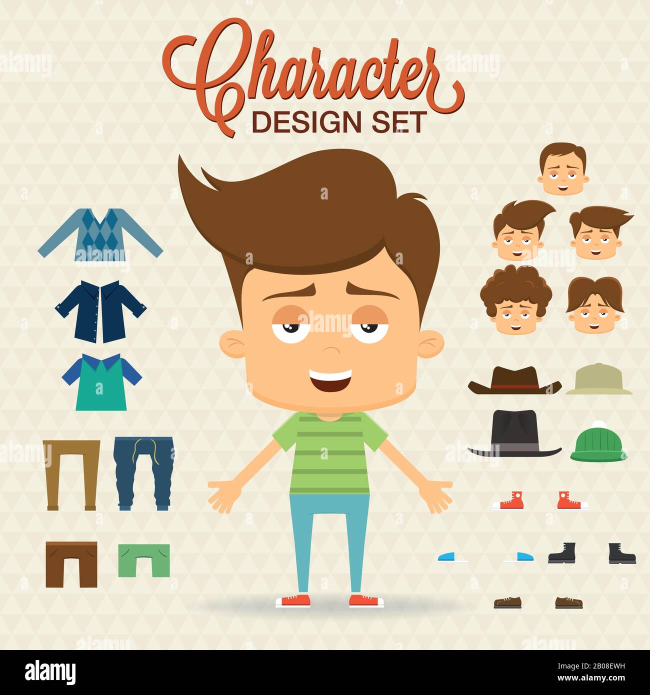 character set of vector Stock Vector Image & Art - Alamy