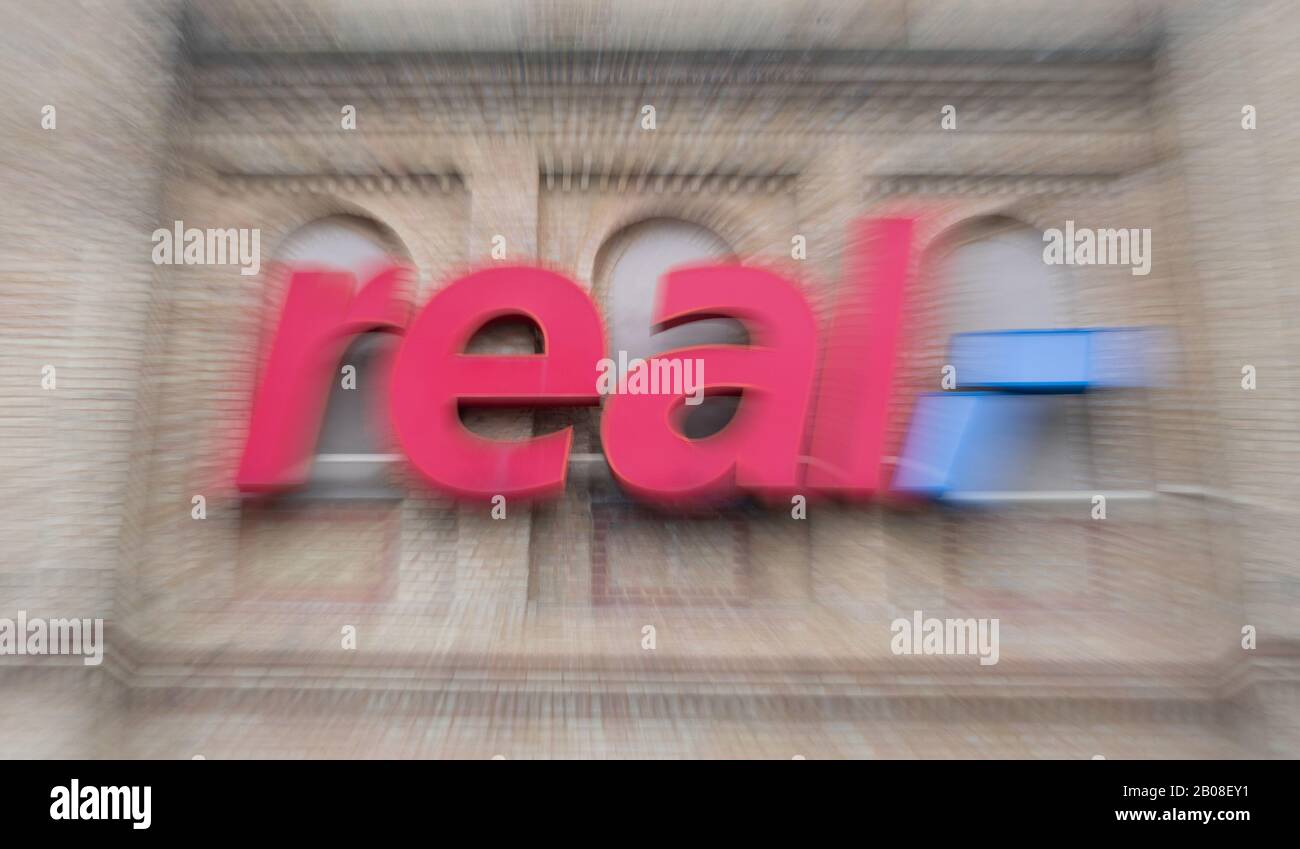 Real logo hi-res stock photography and images - Alamy