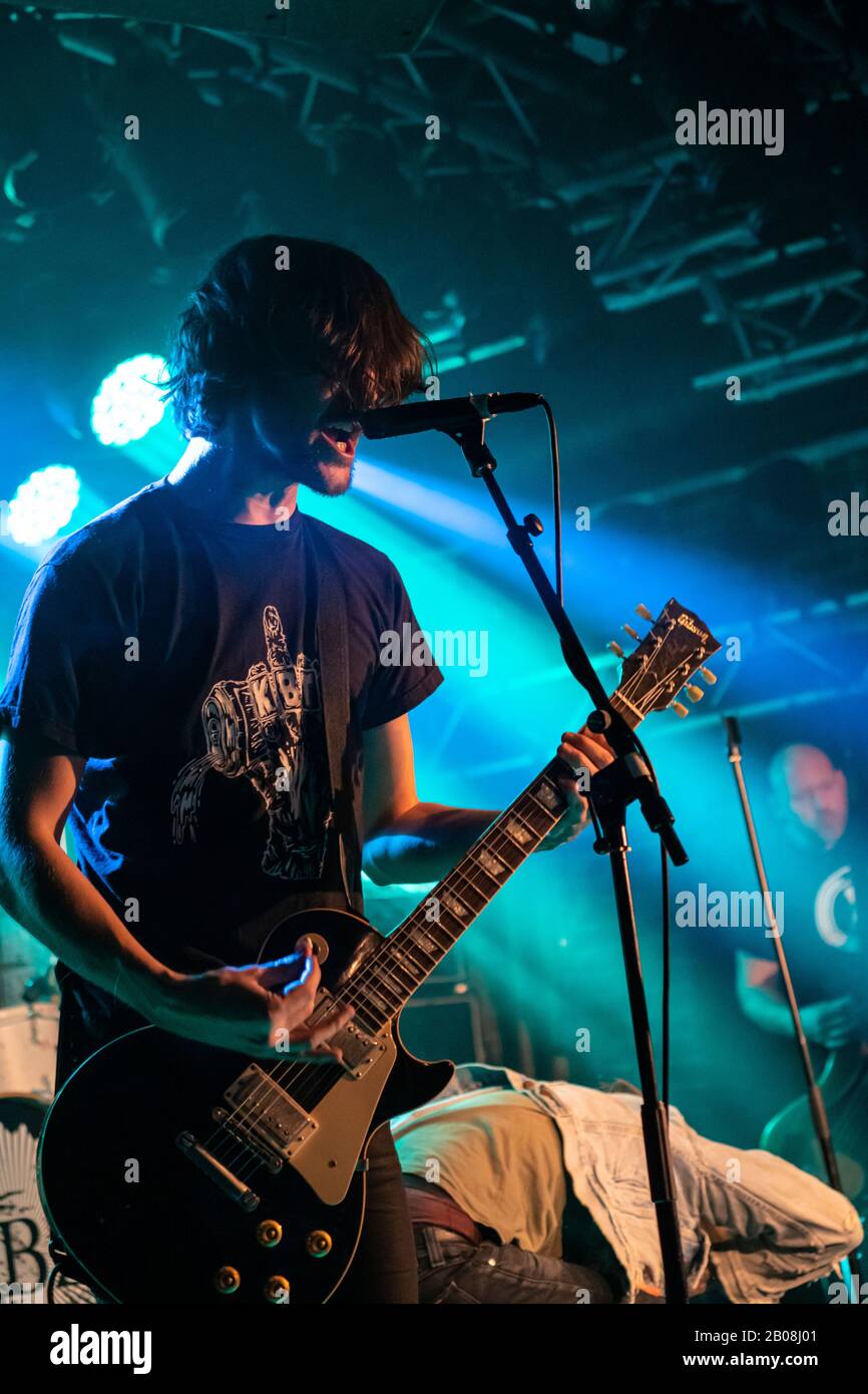 Bergen, Norway. February 06, 2020. The Norwegian punk band The Good ...