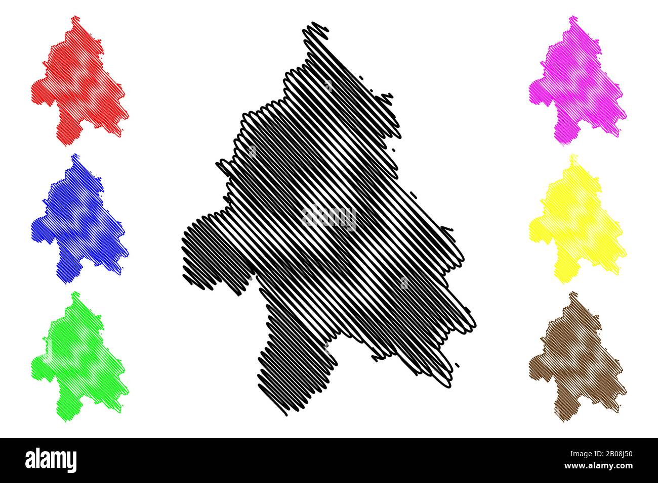 City of Belgrade (Republic of Serbia, Districts in Sumadija and Western ...