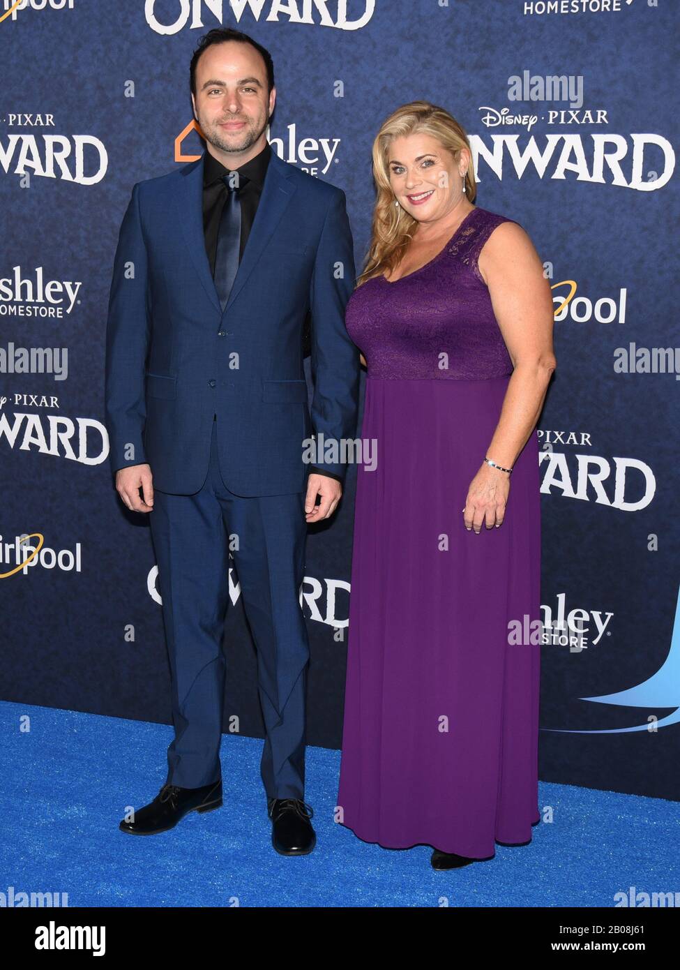 18 February 2020 - Hollywood, California - George Psarras and Lisa ...