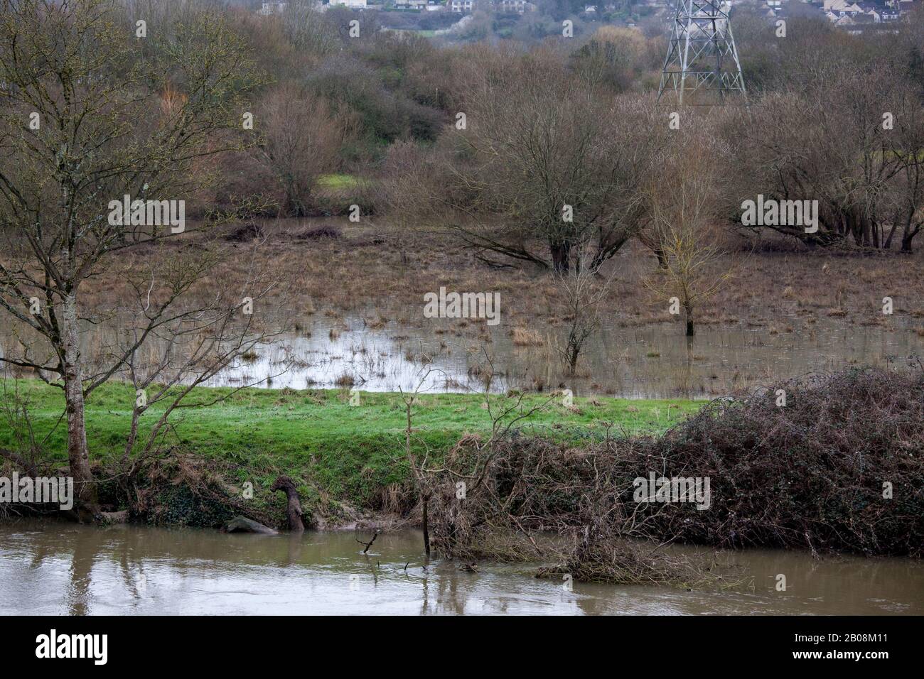 Weather rain raining river flood flooding floods danger water hi-res ...