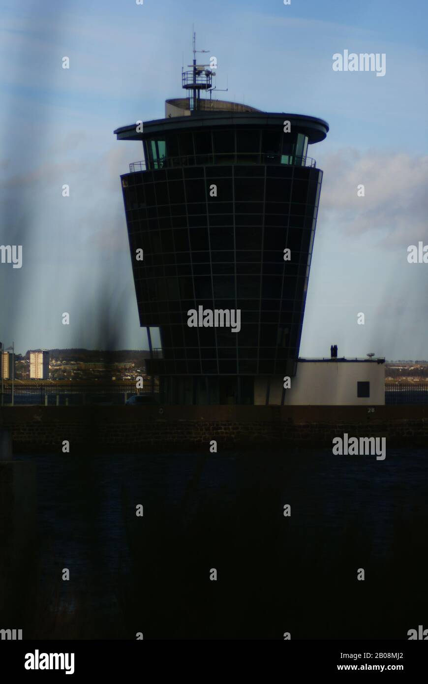 Aberdeen harbour control tower hi-res stock photography and images - Alamy