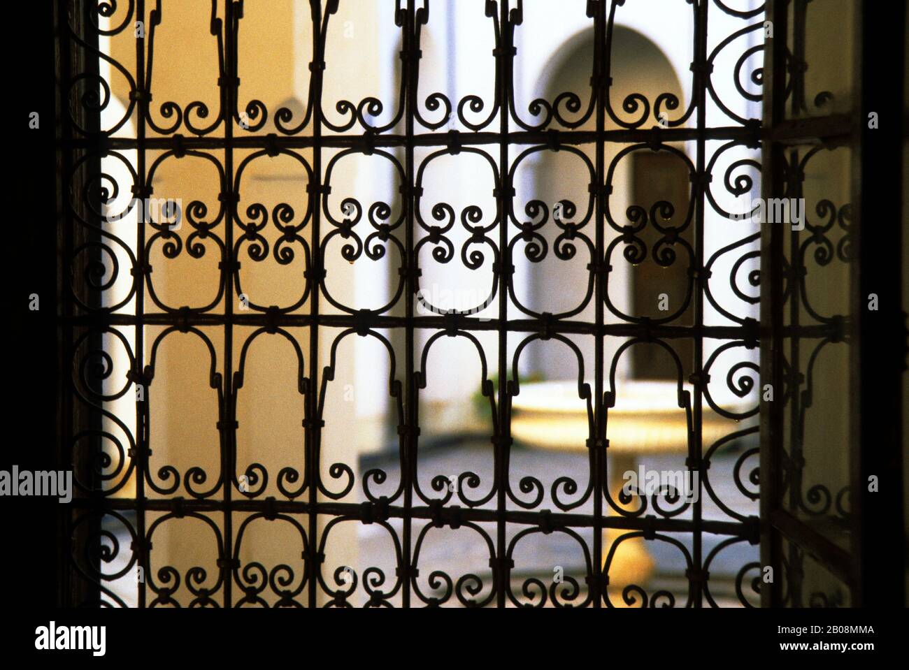 MOROCCO, MARRAKESH, MEDINA (OLD TOWN), DAR AL-BAHIYA PALACE, BUILT 1894 ...