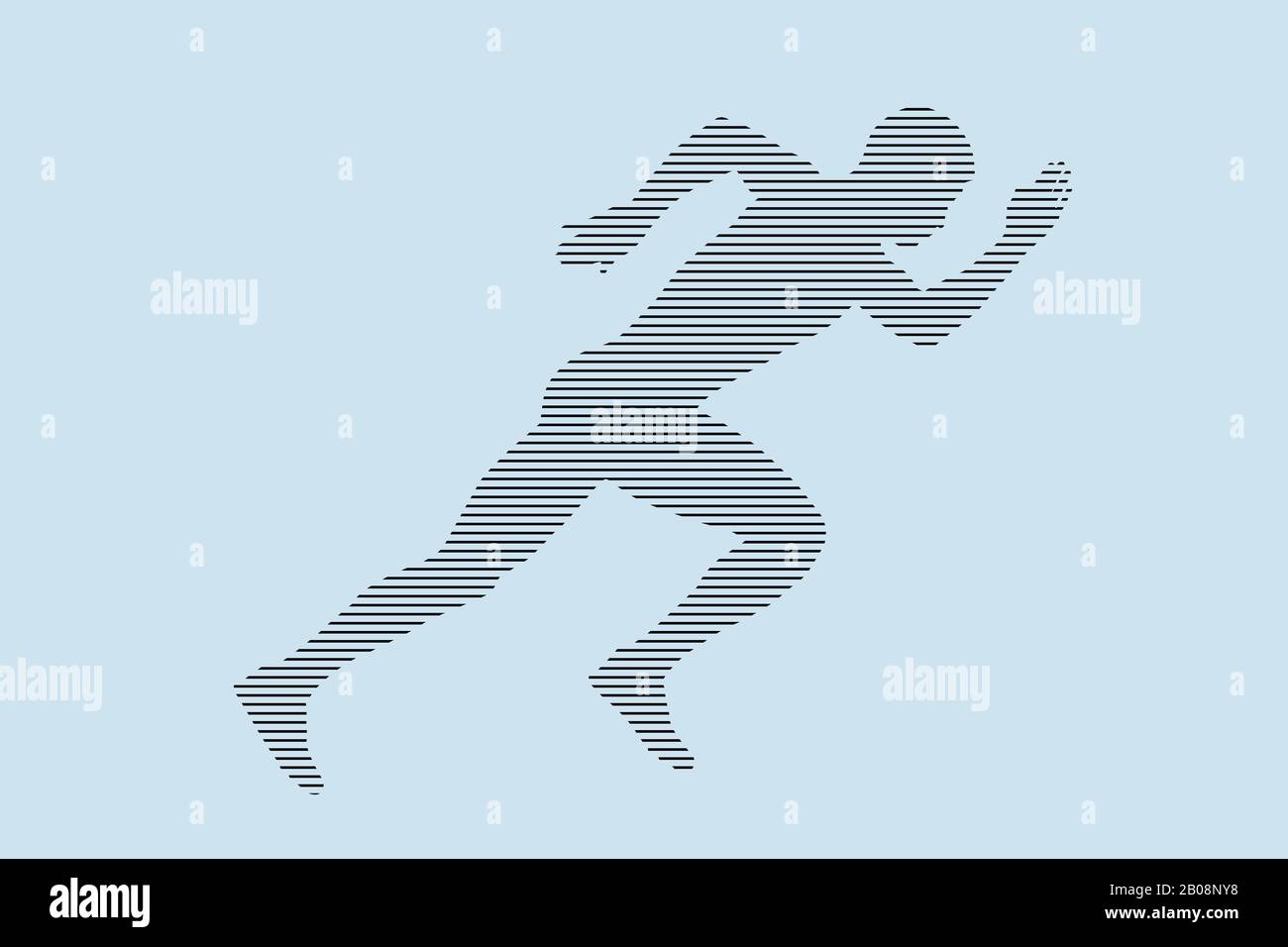 Sprinter Silhouette