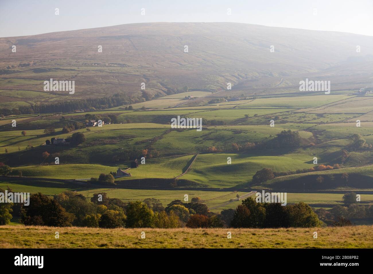 Weardale landscape Co Durham Stock Photo - Alamy