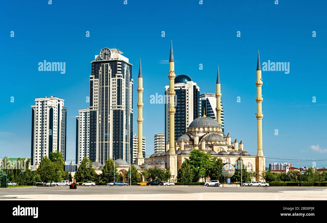 Grozny downtown hi-res stock photography and images - Alamy