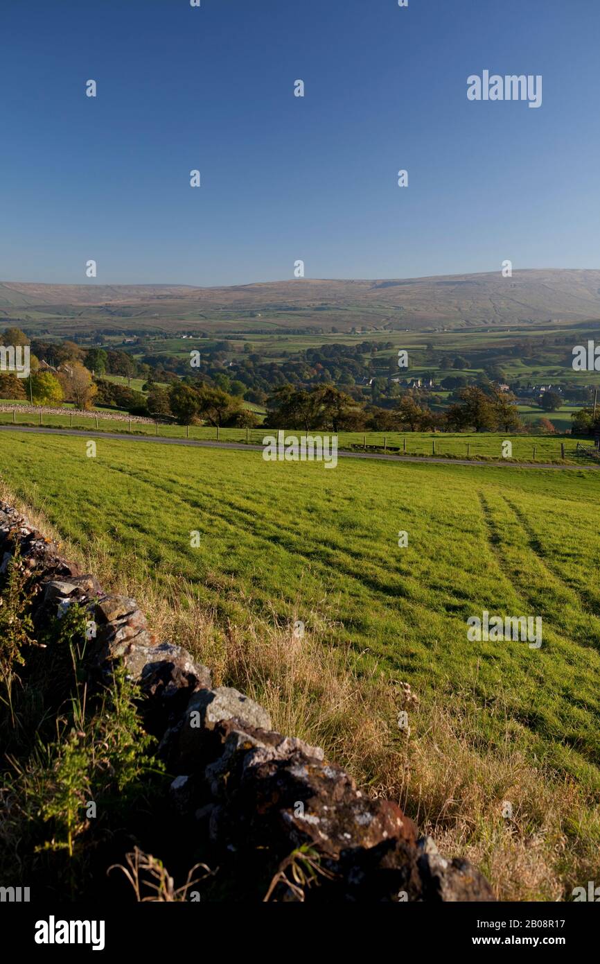 Weardale landscape Co Durham Stock Photo - Alamy