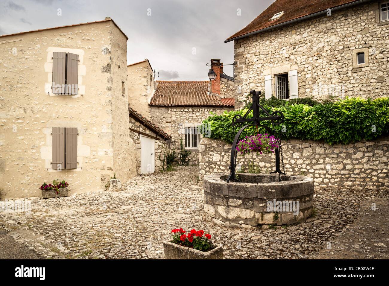 Charroux village hi-res stock photography and images - Alamy