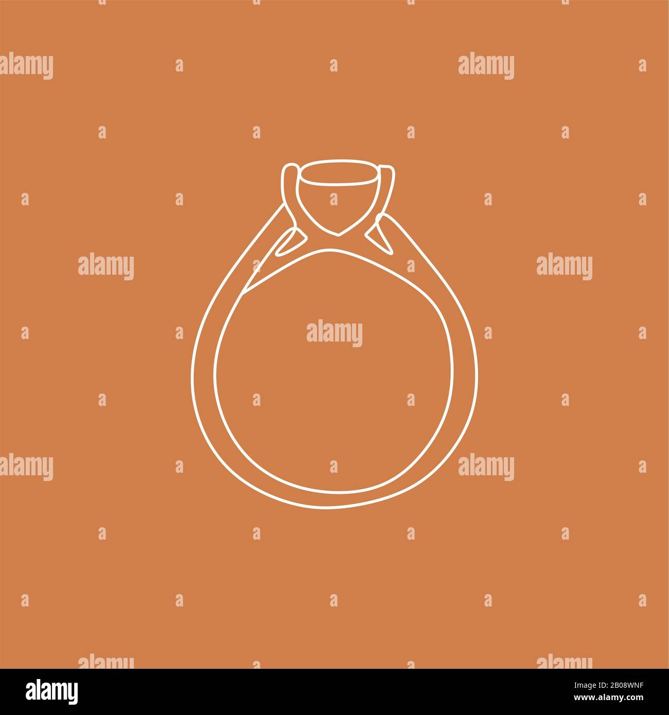 Line drawing icon. One line symbol Stock Photo - Alamy