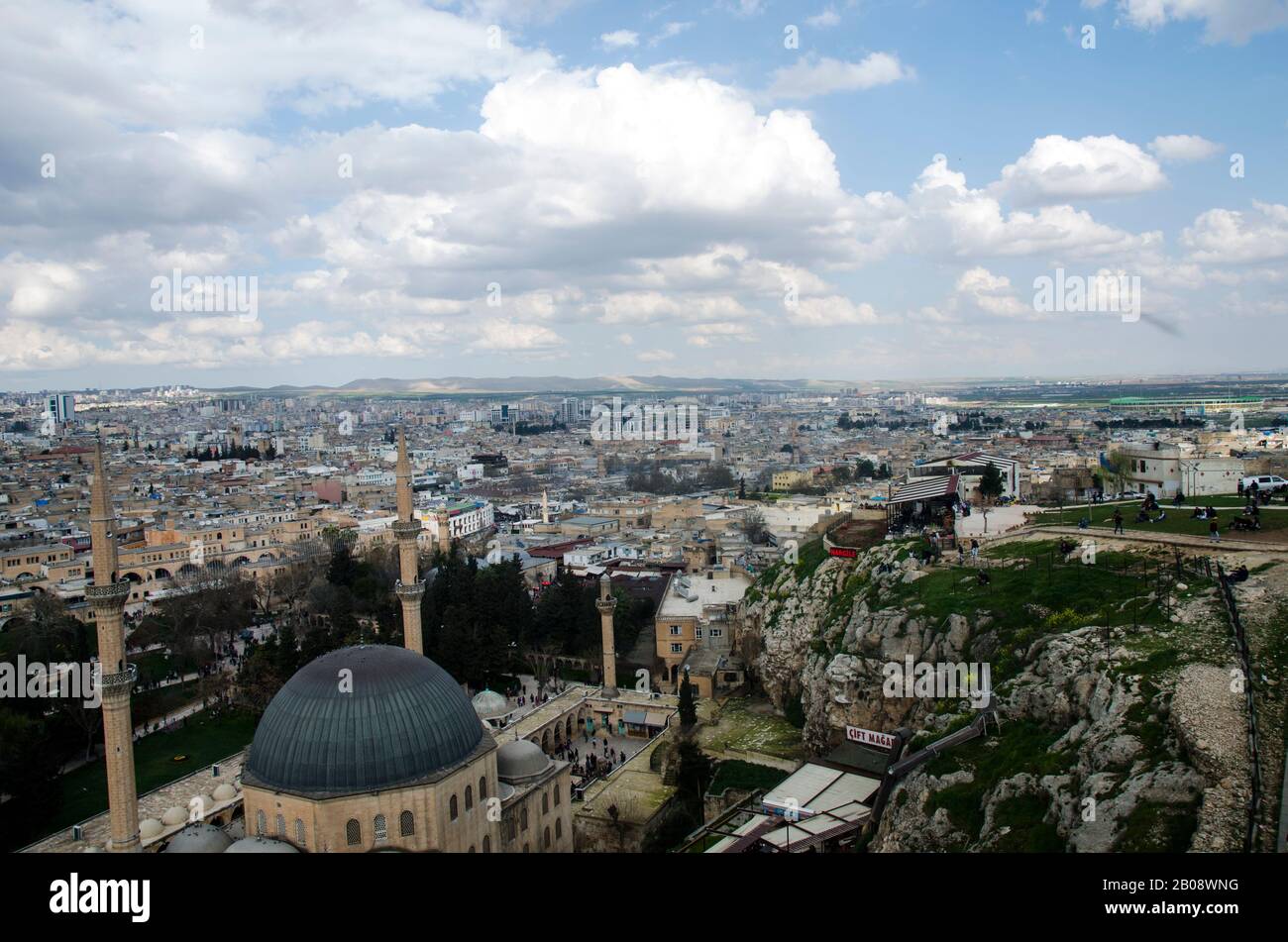 Aerial view of Urfa Stock Photo - Alamy