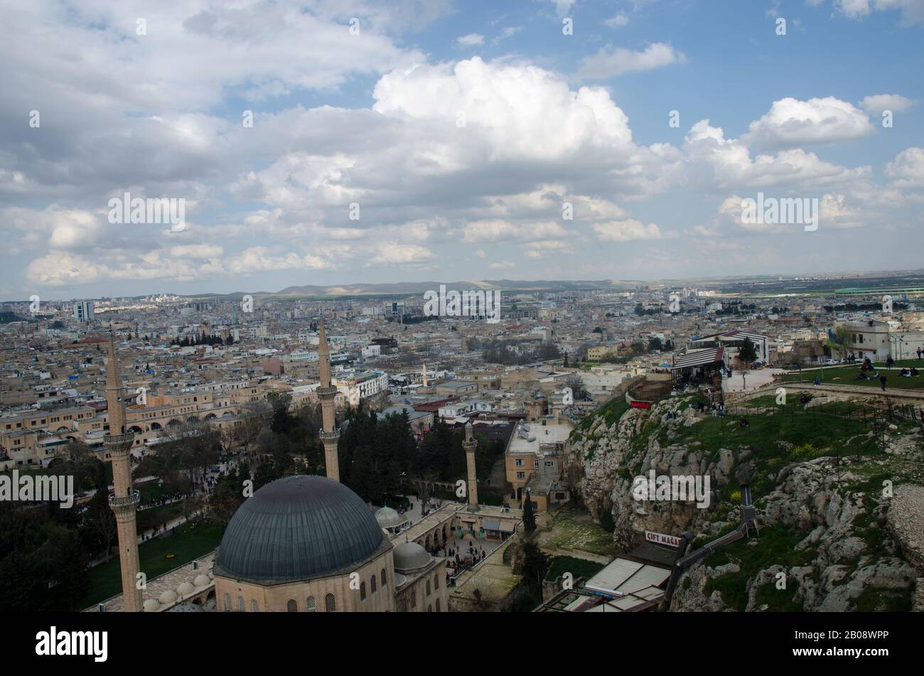 Aerial view of Urfa Stock Photo - Alamy