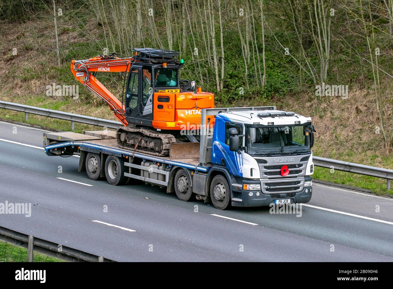 Hitachi excavators hi-res stock photography and images - Alamy