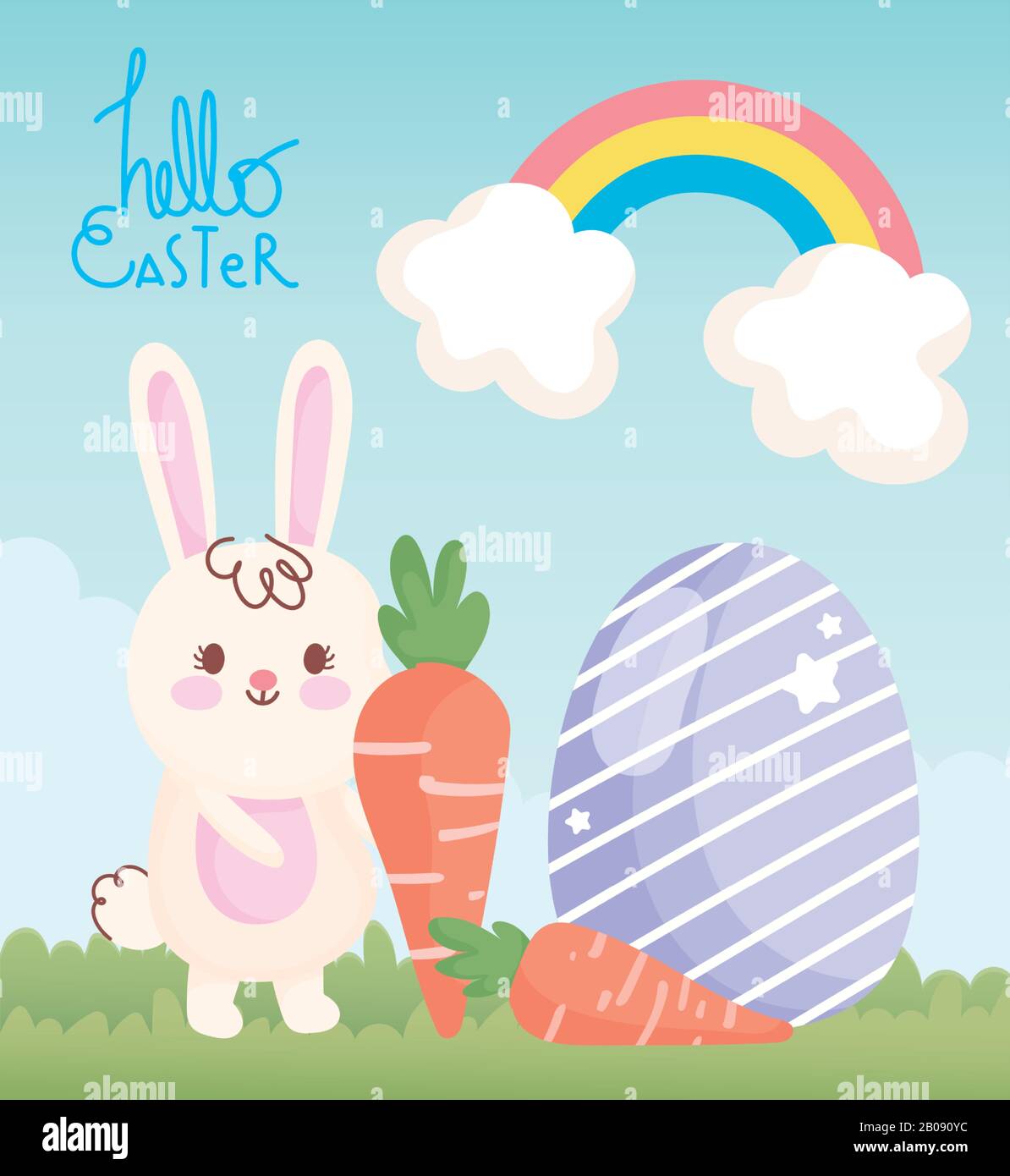 Rainbow carrots Stock Vector Images - Alamy