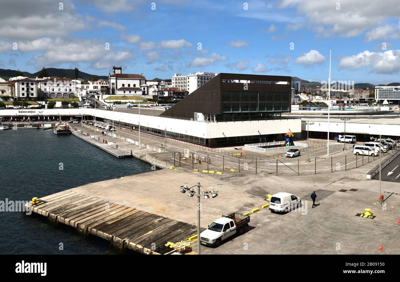 Ponta Delgada, Azores - 23rd April 2019: The yacht harbour of the Port ...