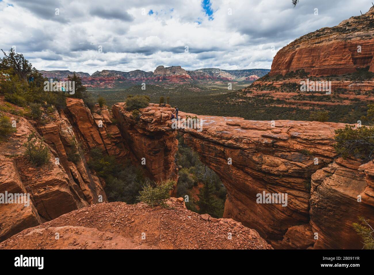 The Devil's Bridge, Sedona, Arizona, USA Stock Photo - Alamy