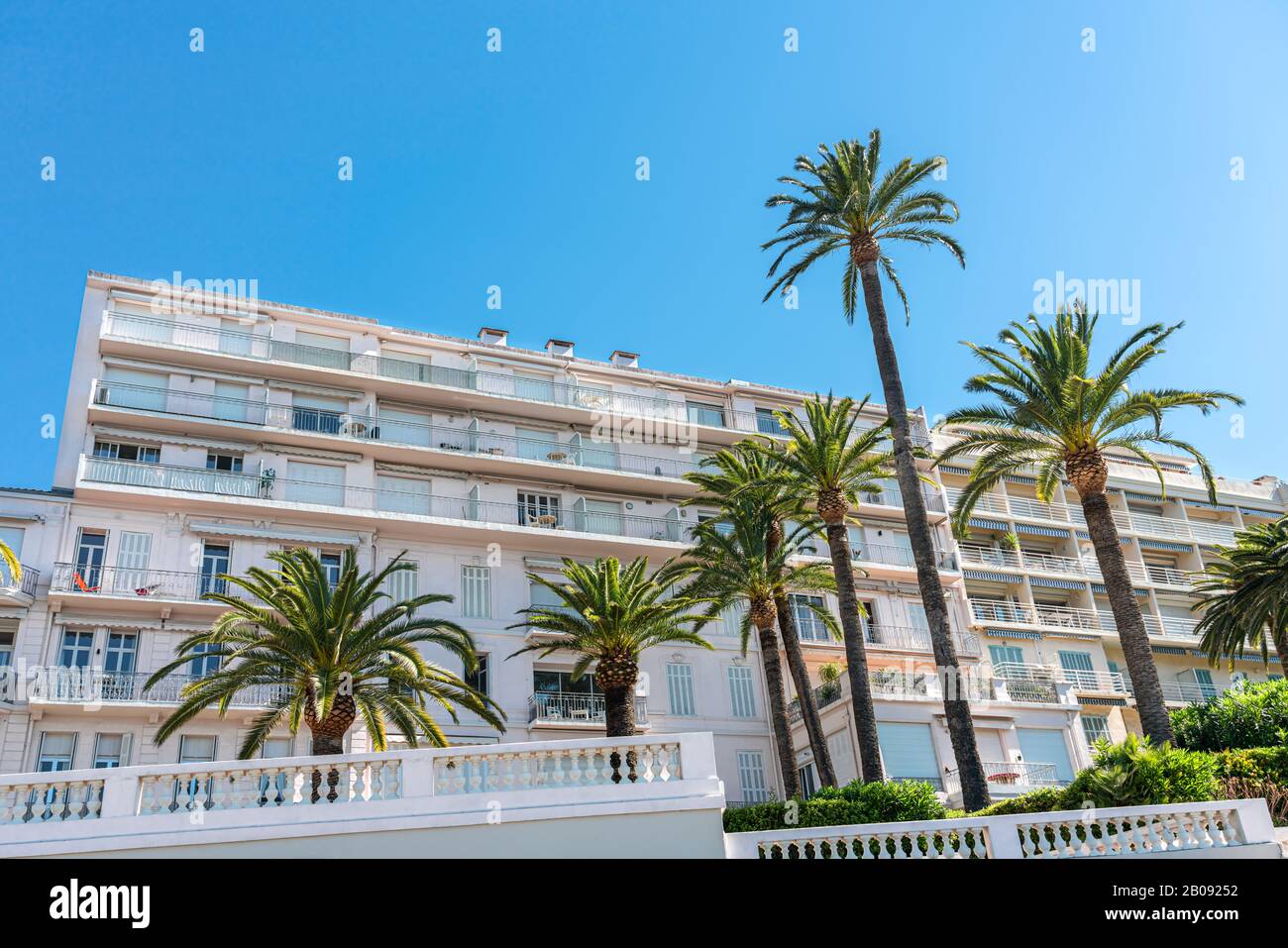 Beautiful Architecture Downtown City Of Cannes Stock Photo - Alamy