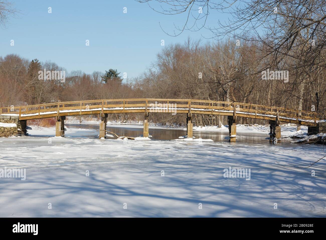 Concord bridge april 1775 hi-res stock photography and images - Alamy
