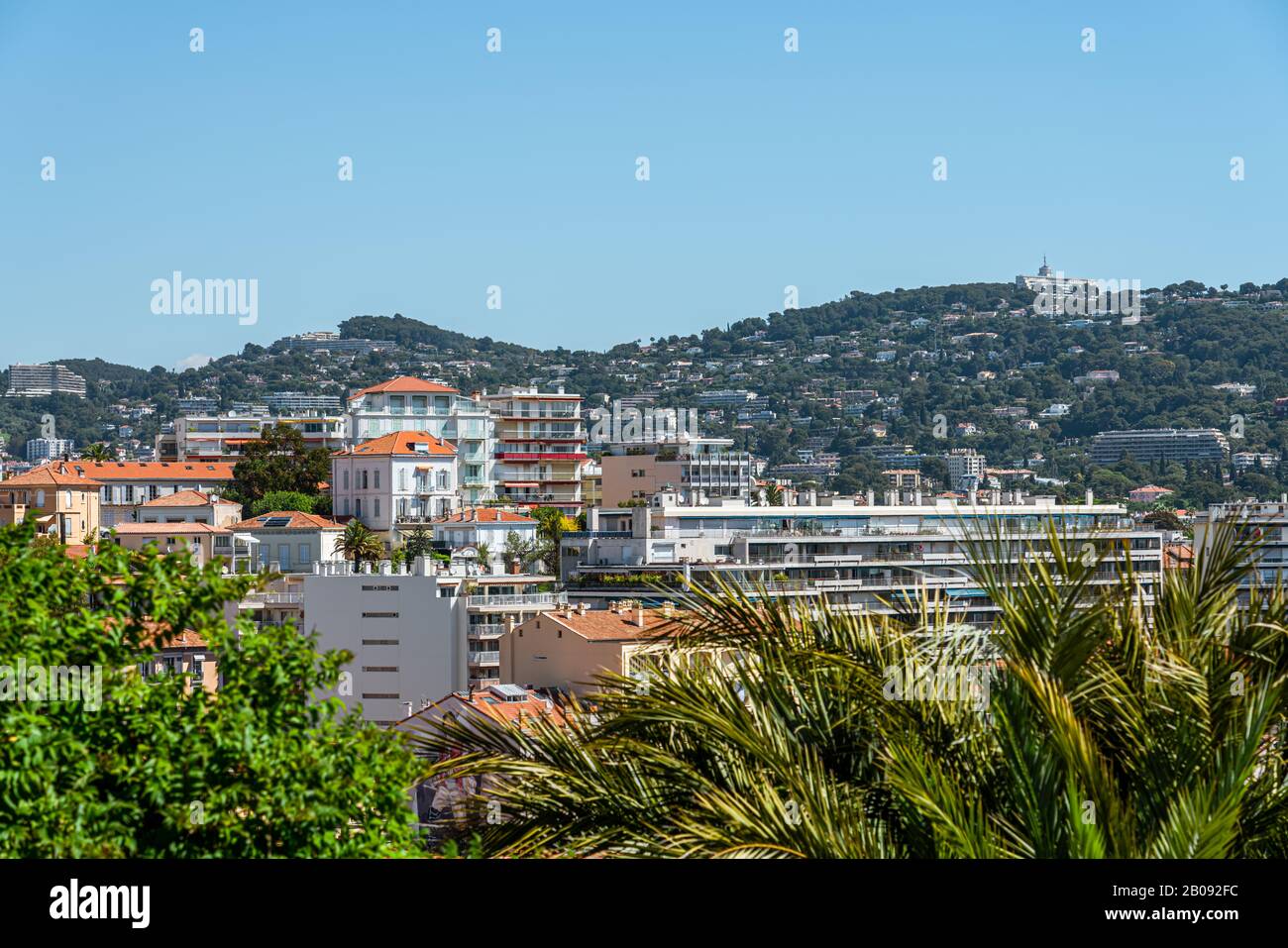 Aerial view of cannes, france hi-res stock photography and images - Alamy