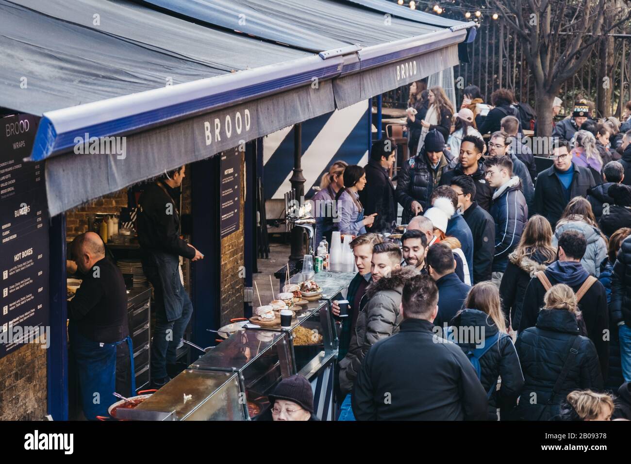 Cafe brood borough hi-res stock photography and images - Alamy