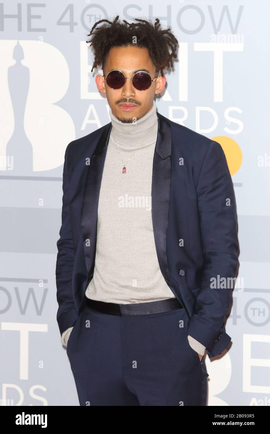 Jordan Stephens attends the 40th Brit Awards Red Carpet arrivals at The ...