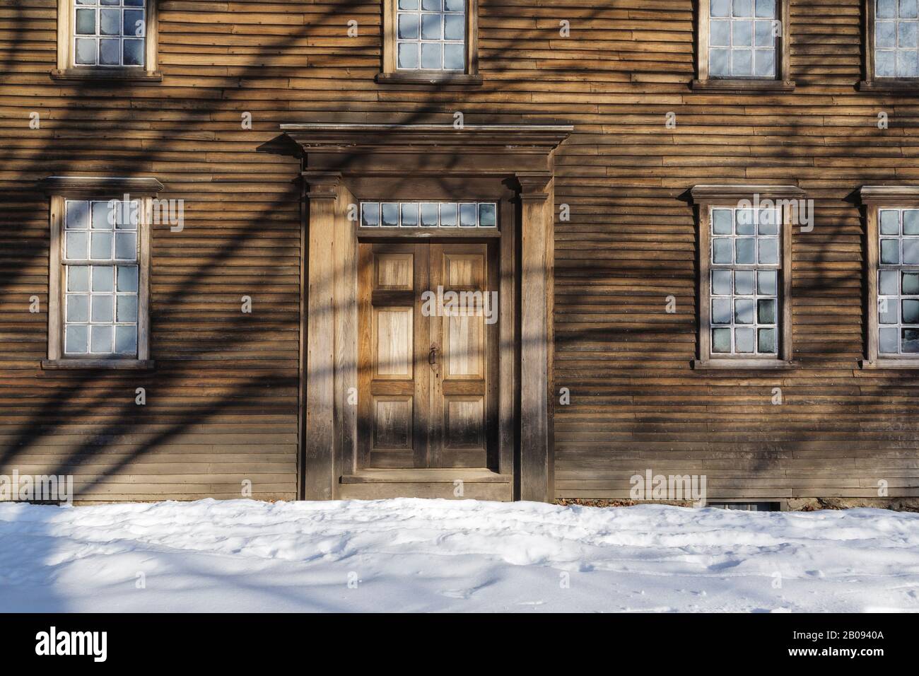 Hartwell Tavern along the Battle Road at Minute Man National Historical ...