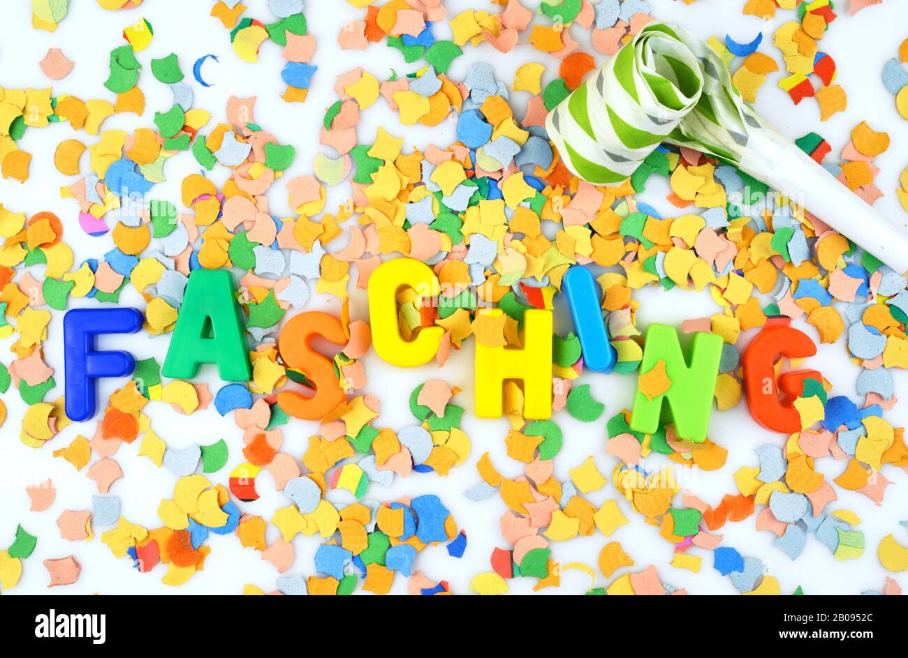 Carnival translate german Fasching, concept with confetti and party ...