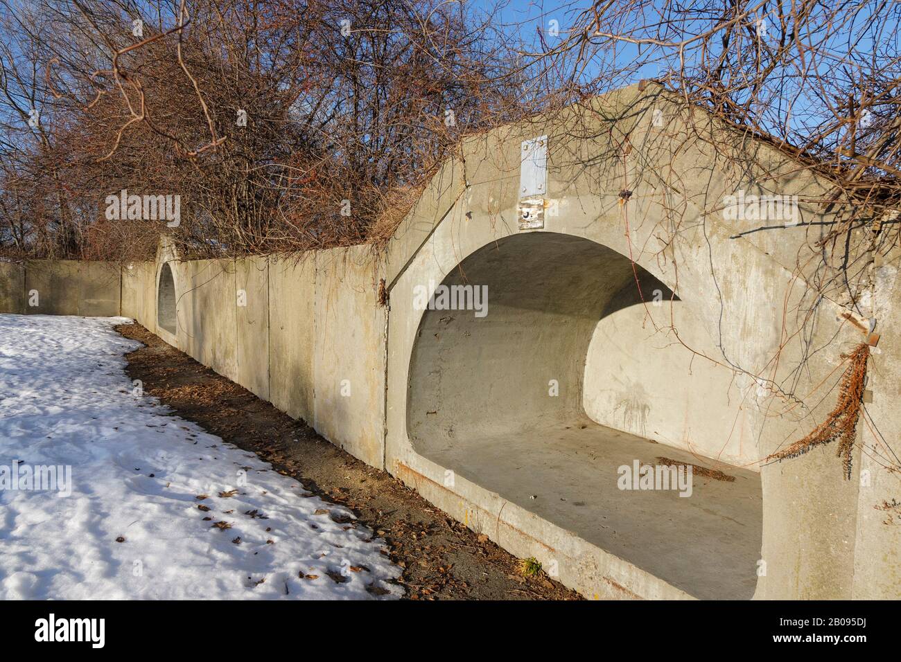 Remnants of Fort Pickering on Winter Island in Salem, Massachusetts ...
