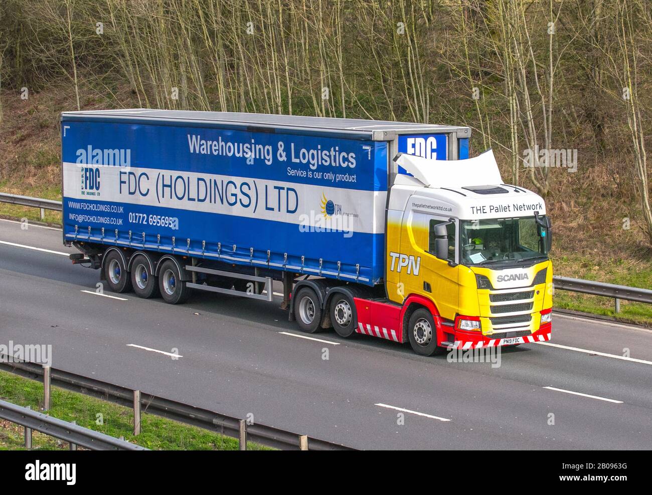 FDC Holdings Ltd Haulage delivery trucks, HGV lorry, transportation ...