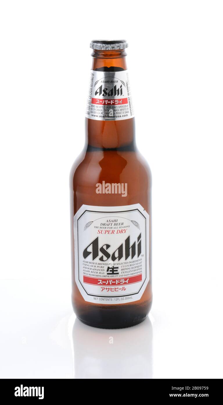 Asahi beer bottle hi-res stock photography and images - Alamy