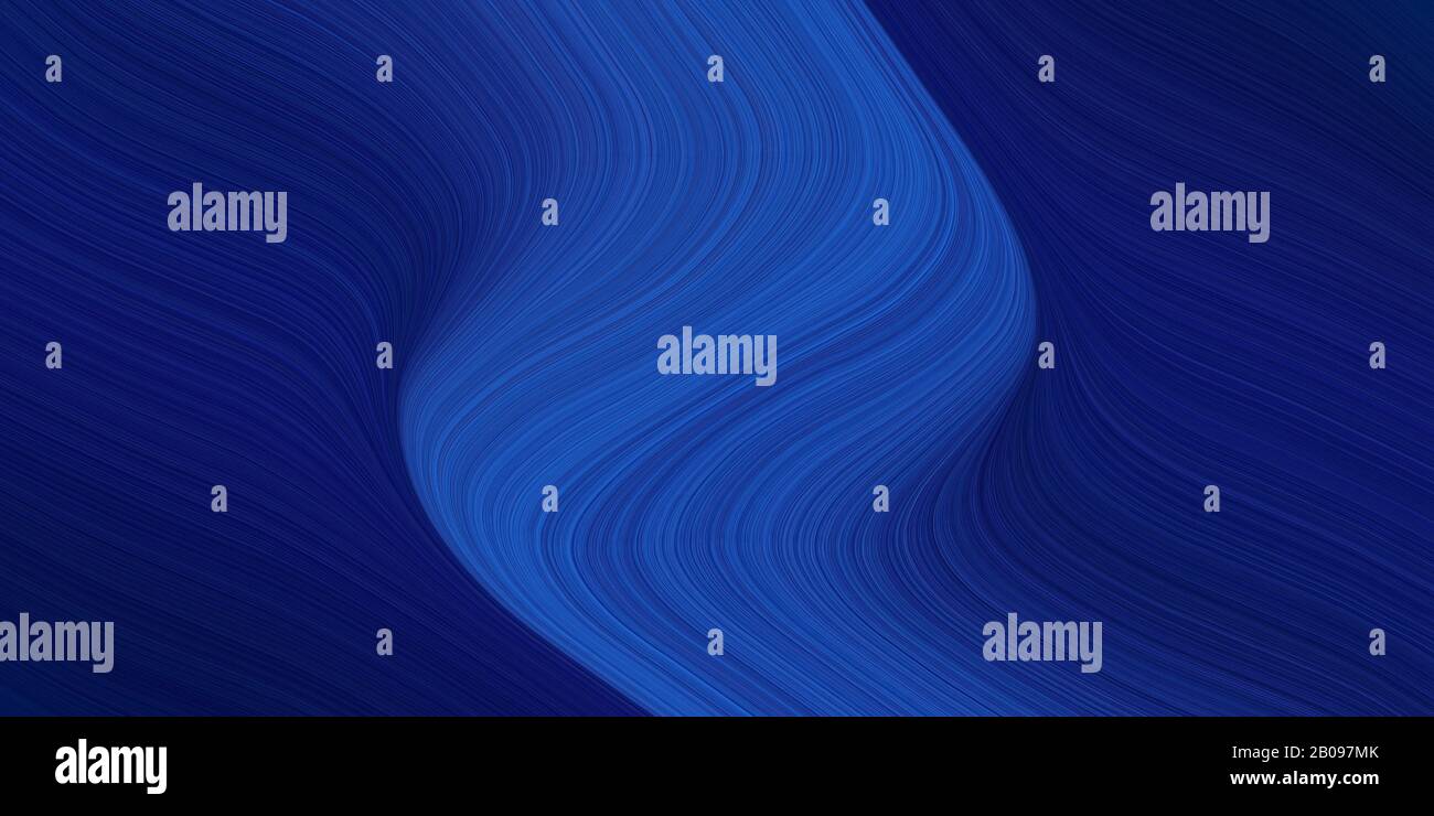 background graphic with contemporary waves illustration with midnight ...