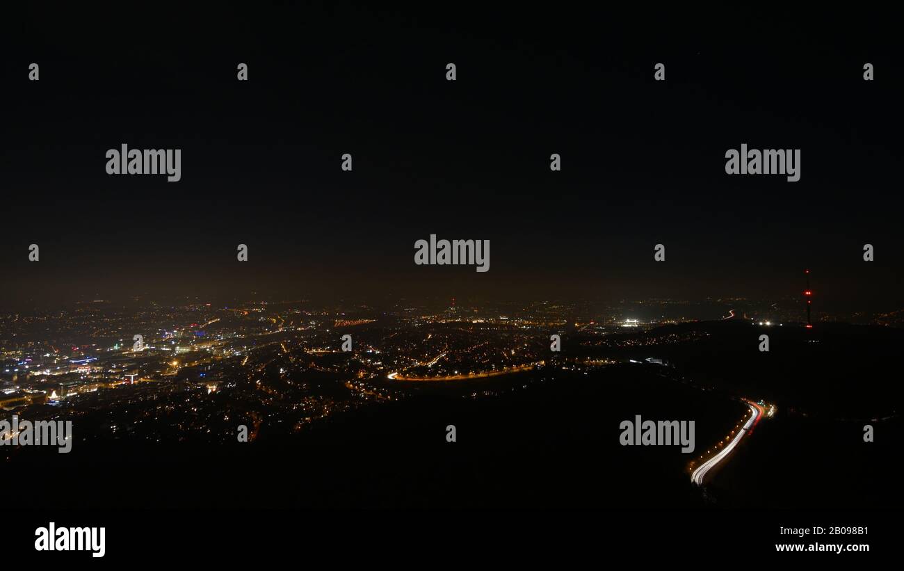 Stuttgart city lights hi-res stock photography and images - Alamy