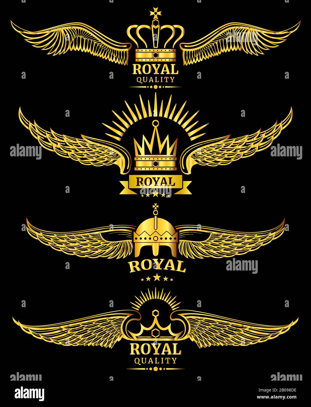Royal Logo Design Vector