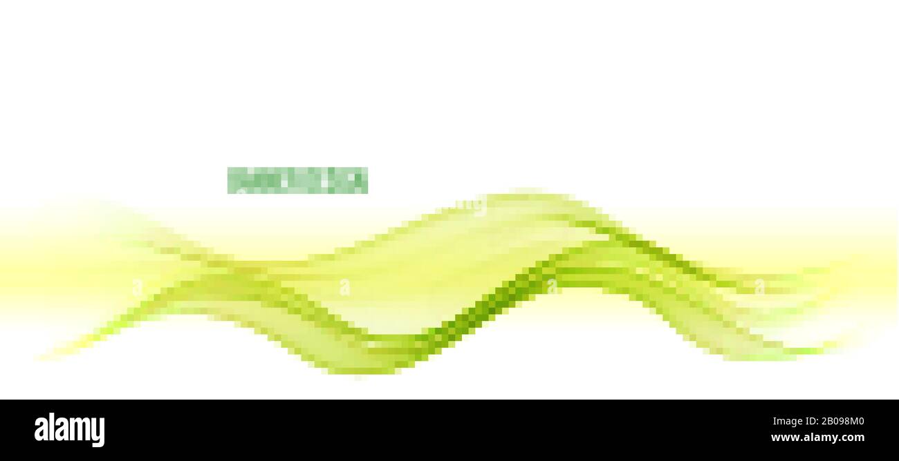 Bright green vector waves abstract background Vector green wave Stock ... Bright green vector waves abstract background Vector green wave Stock ...