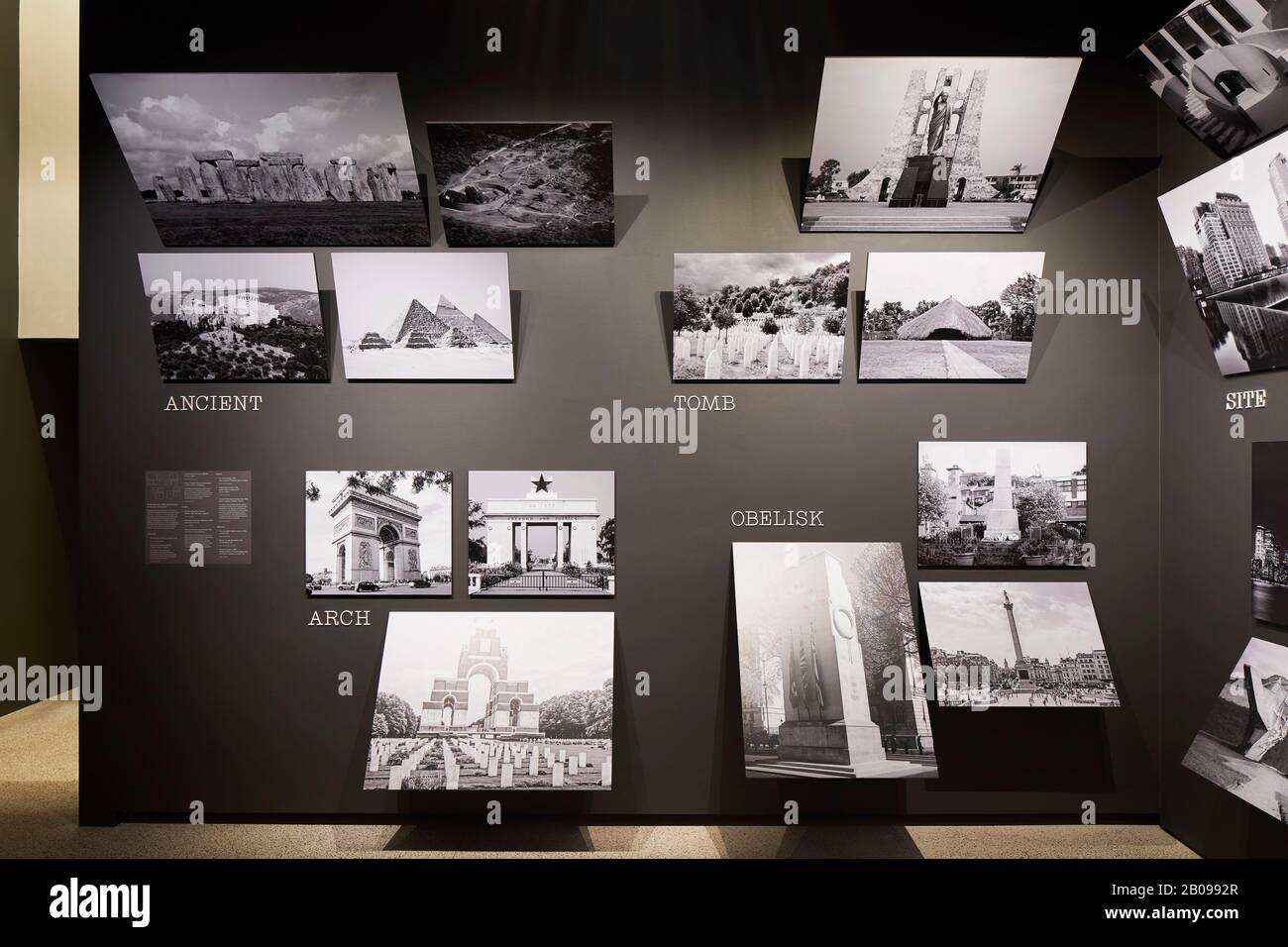 Exhibition room. Making Memory Exhibition, London, United Kingdom ...