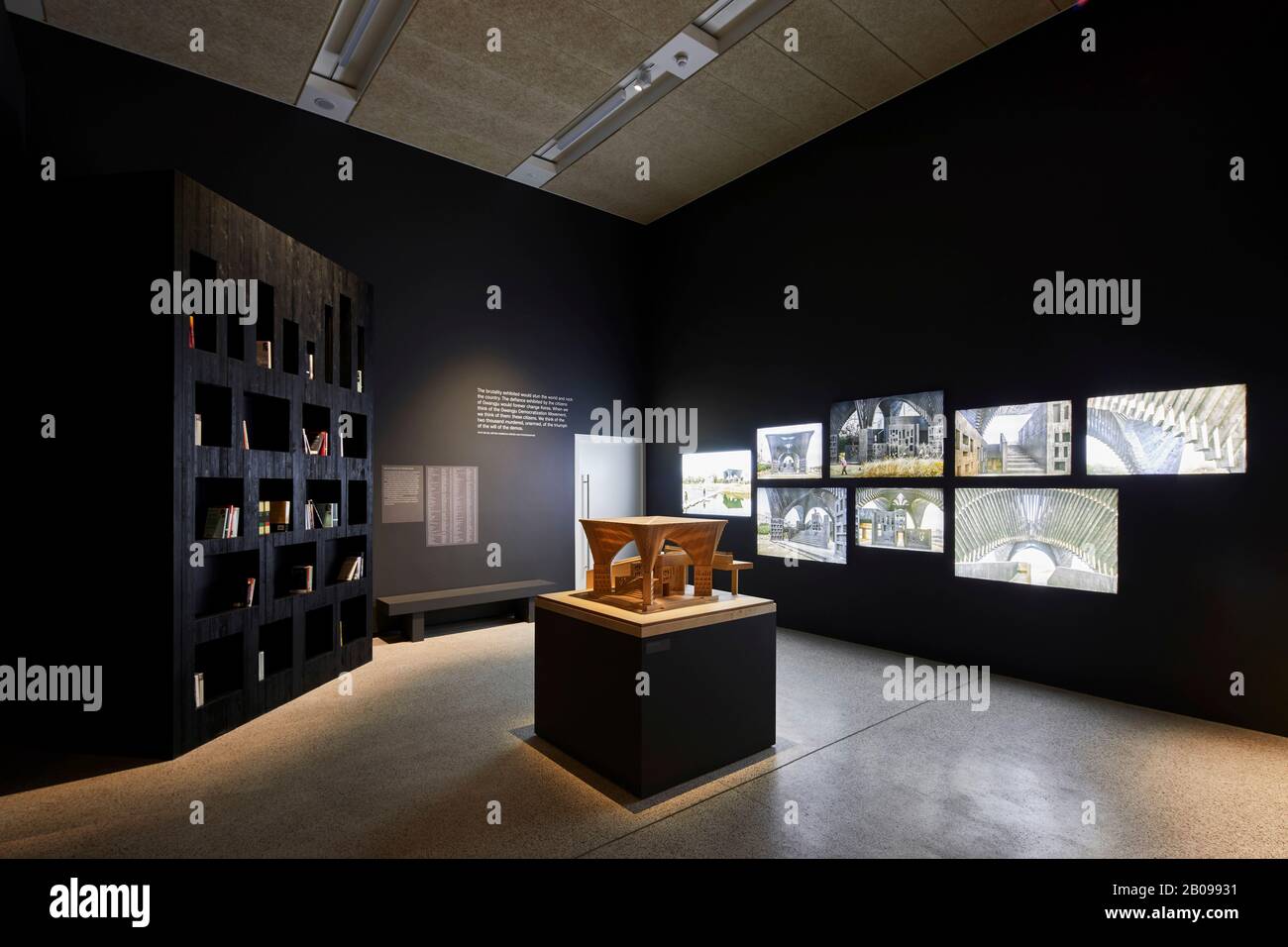 Exhibition room. Making Memory Exhibition, London, United Kingdom ...