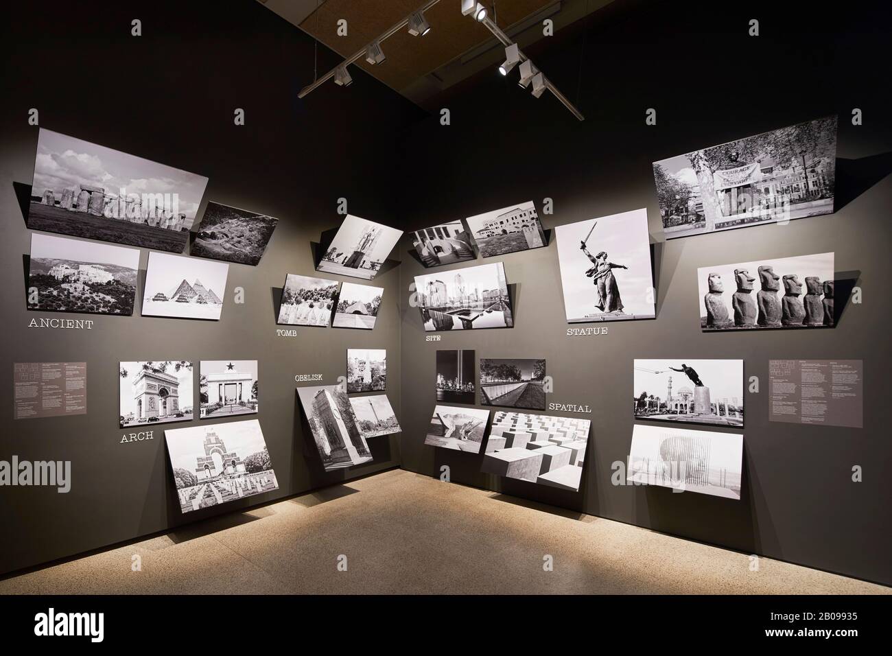 Exhibition room. Making Memory Exhibition, London, United Kingdom ...