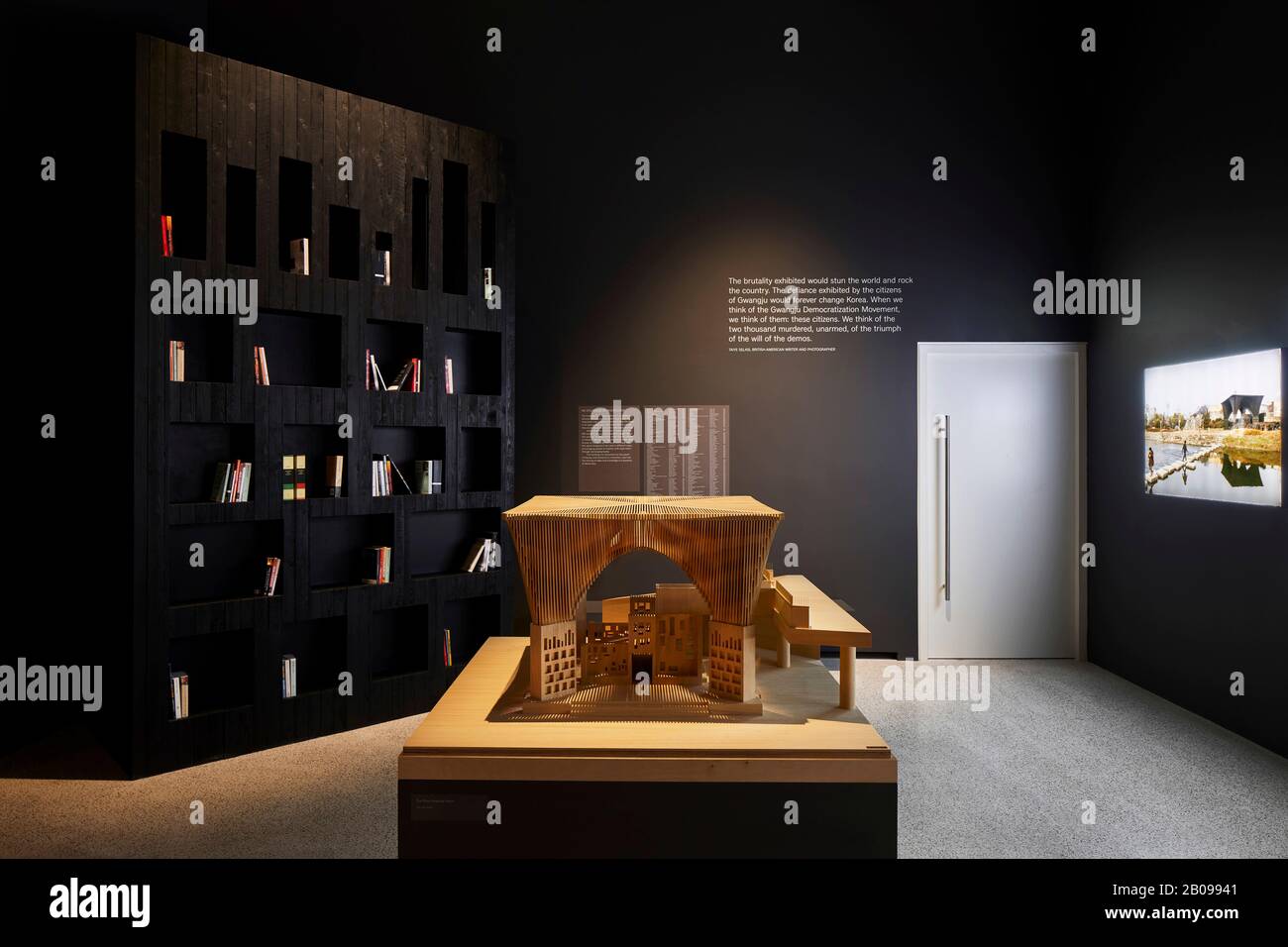 Exhibition room. Making Memory Exhibition, London, United Kingdom ...